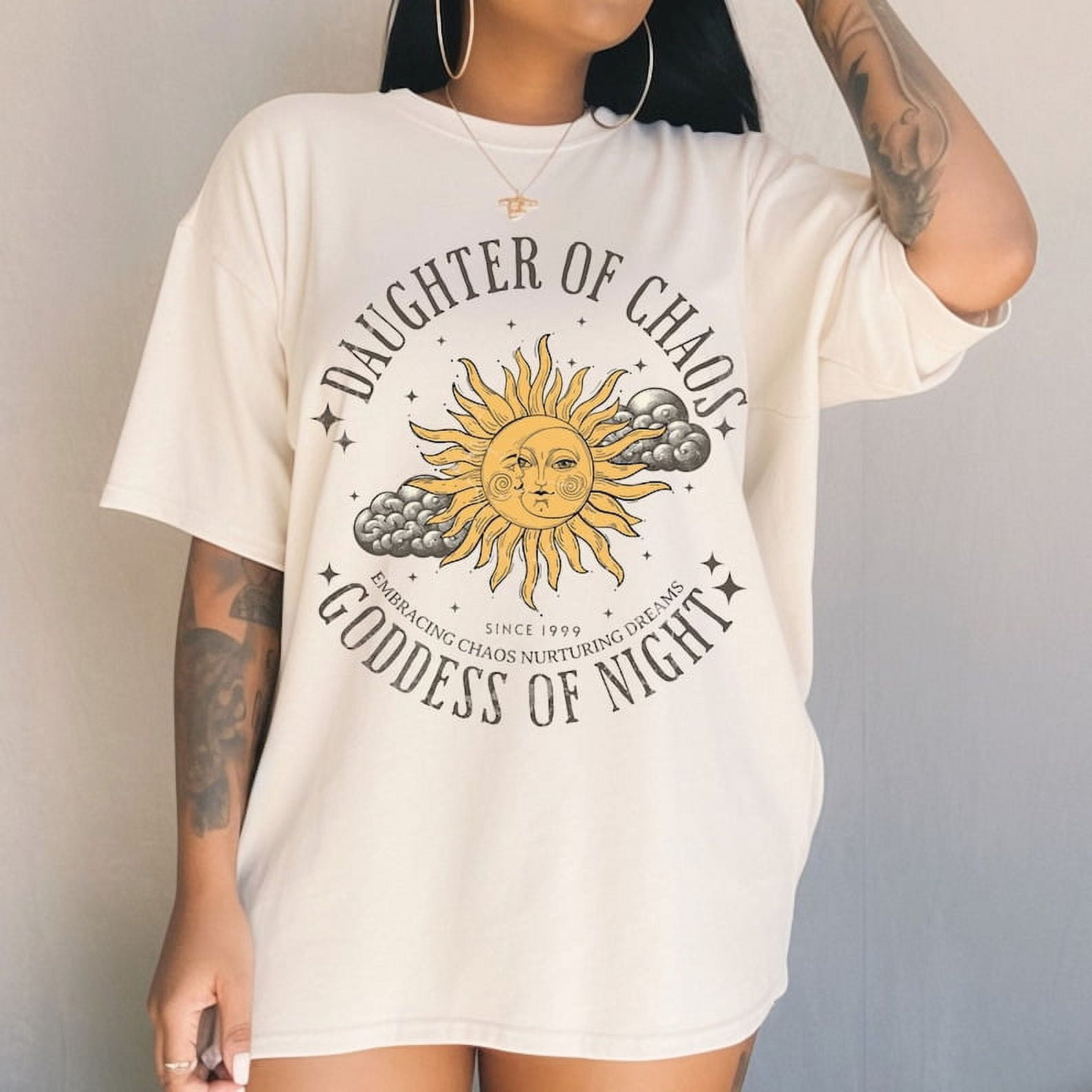 Retro Nyx Goddess Shirt Goddess Of Night Greek Mythology Shirt ...