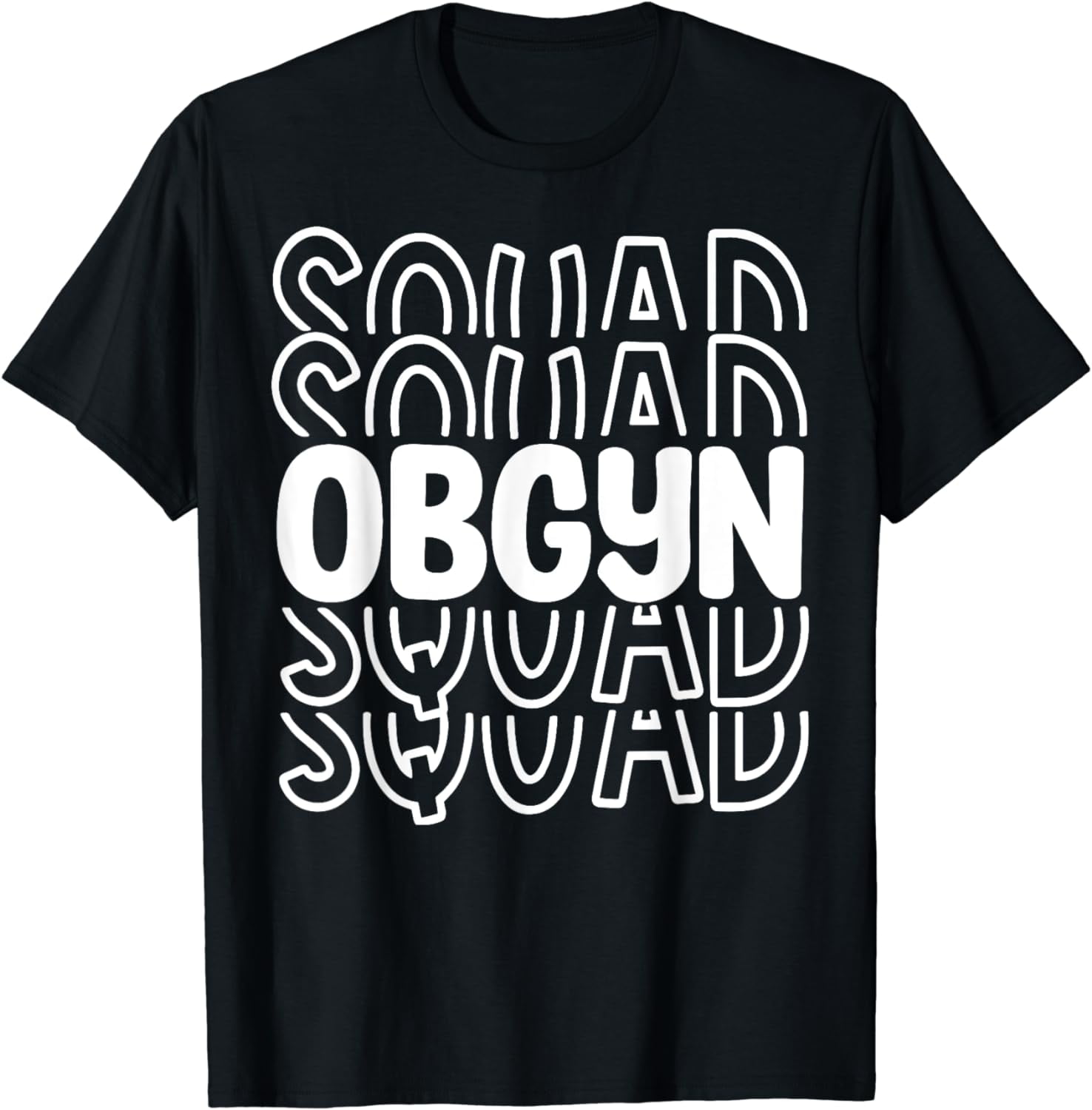 Retro OBGYN Squad Obstetrician Gynecologist Nurse OB GYN T-Shirt ...