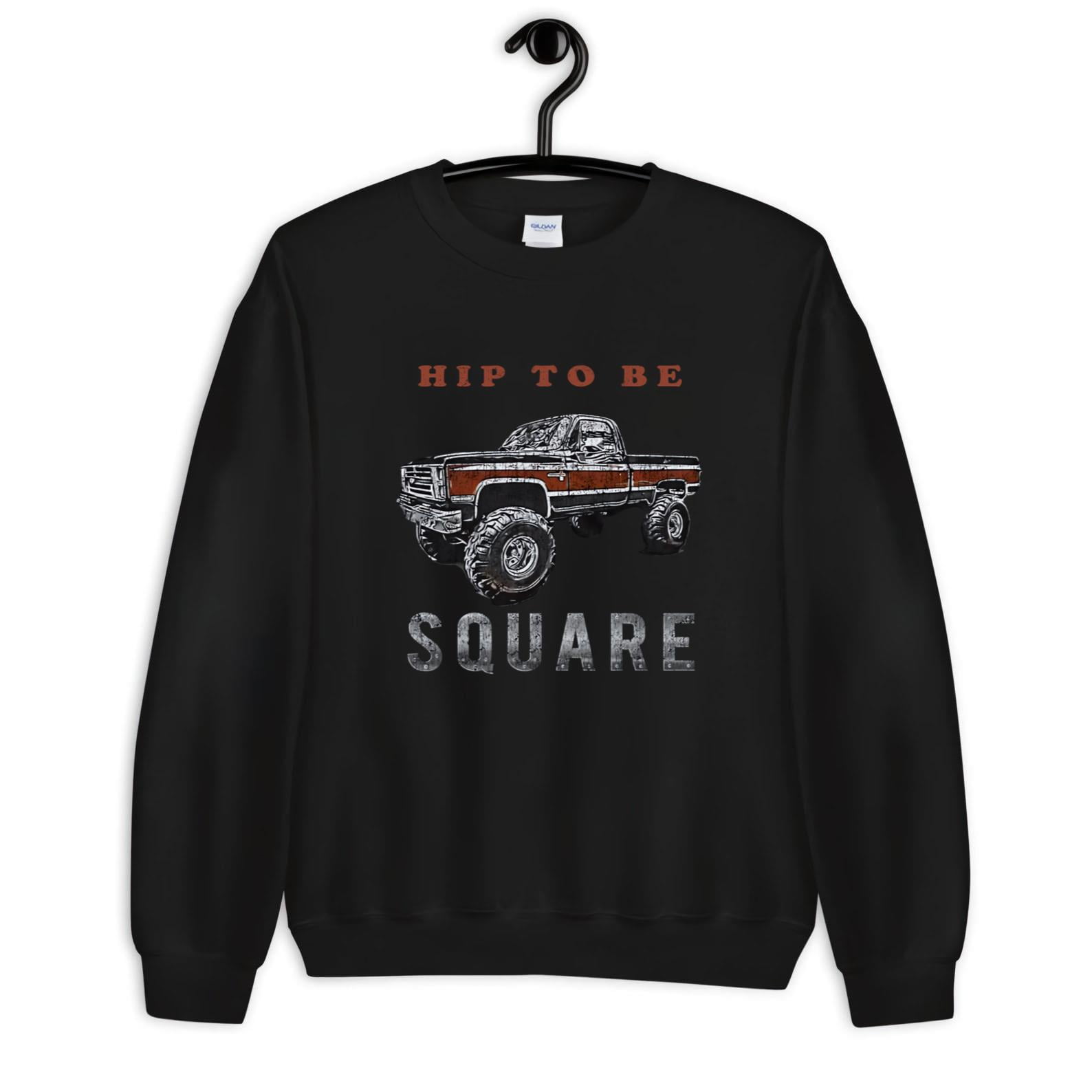 Retro Off-Road Square Body Lifted Truck Shirt All Terrain Adventure ...
