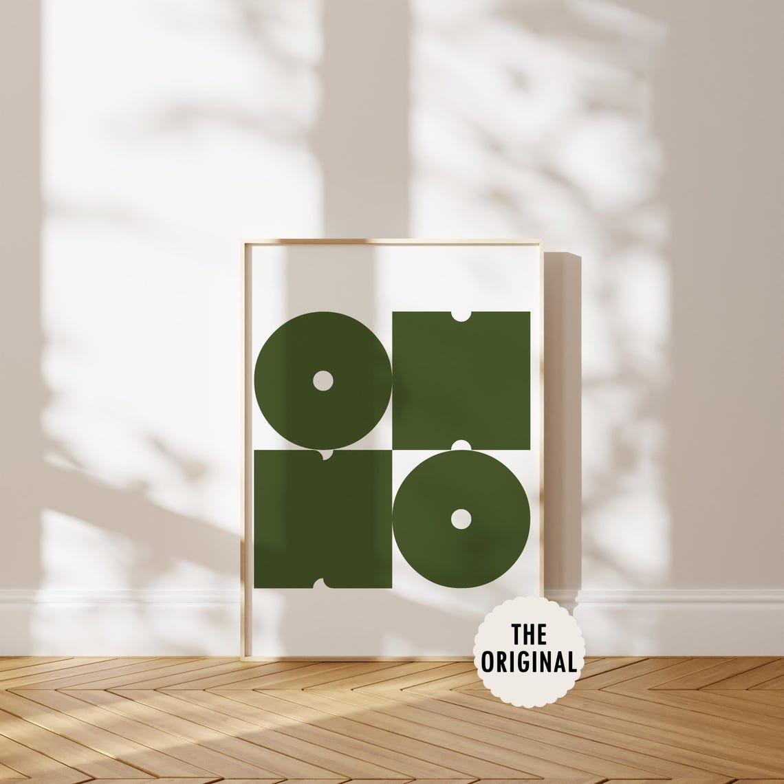 Retro Oh No Print Green Bold Typography Print Modern Minimalist Trendy ...