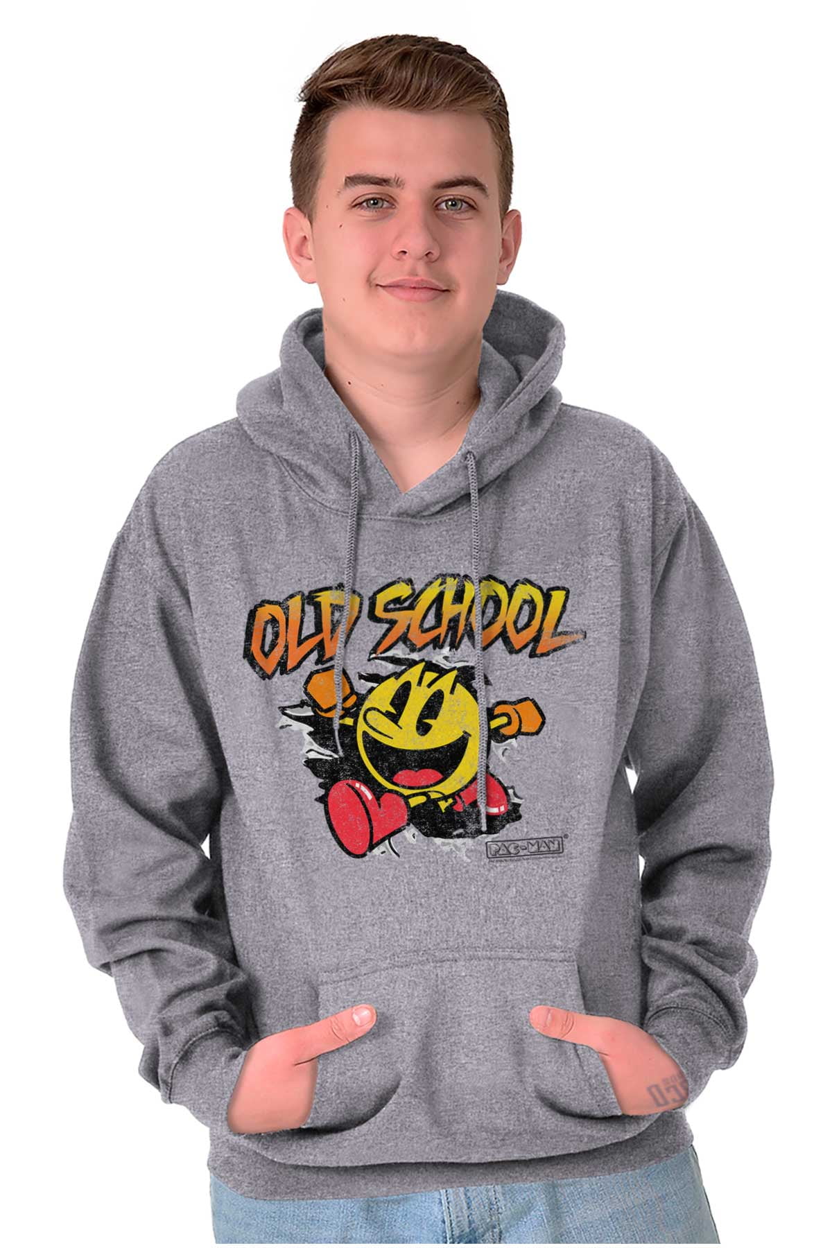 Retro Old School Arcade Game PACMAN Unisex Plus Size Hoodie Brisco ...