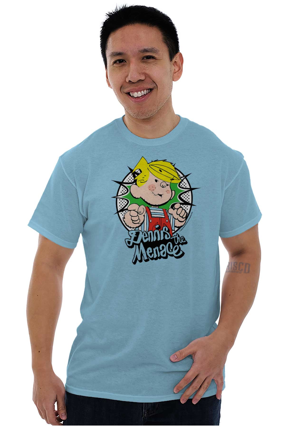 Retro Old School Dennis The Menace Men's Graphic T Shirt Tees Brisco ...
