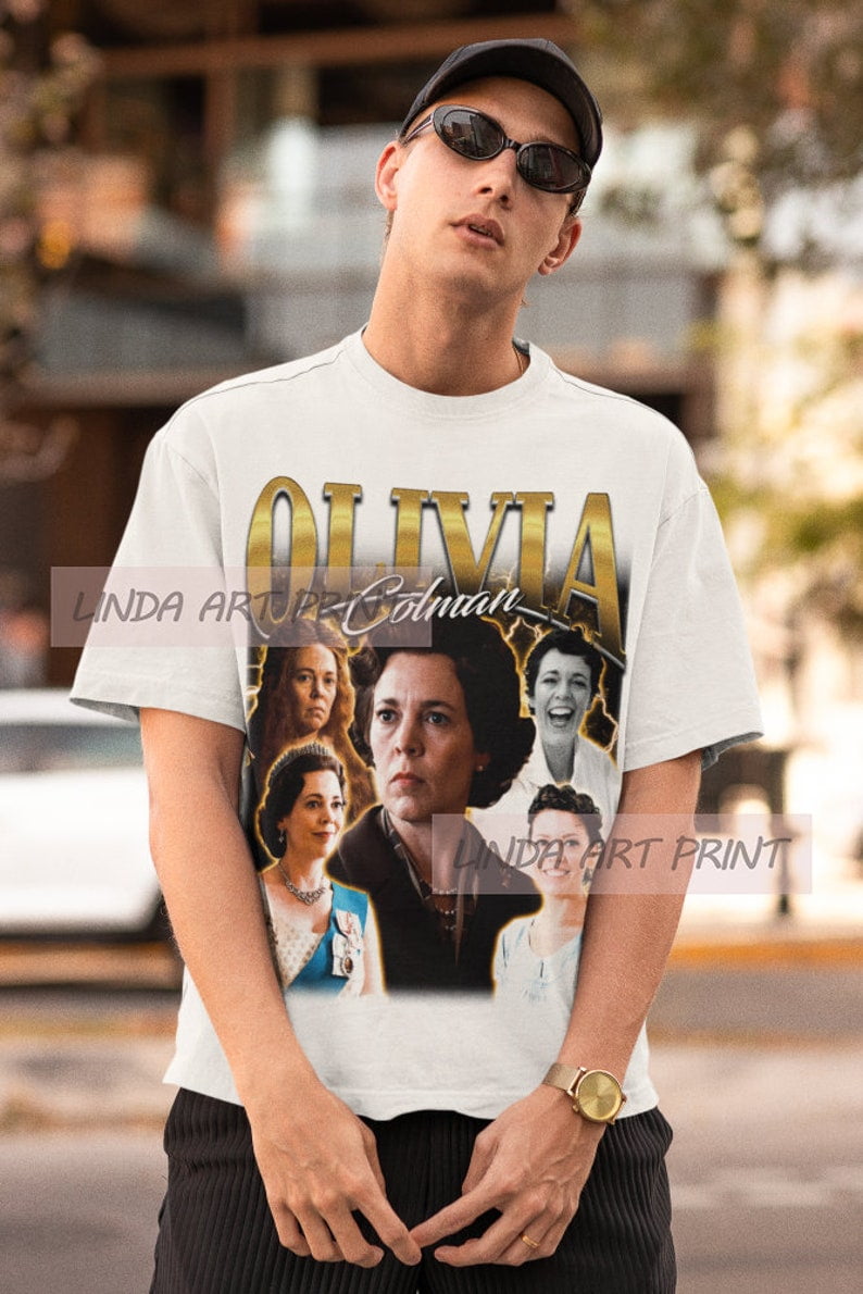 Retro Olivia Colman Shirt - Olivia Colman Tshirt,Olivia Colman T-shirt,Olivia Colman ,Olivia ...