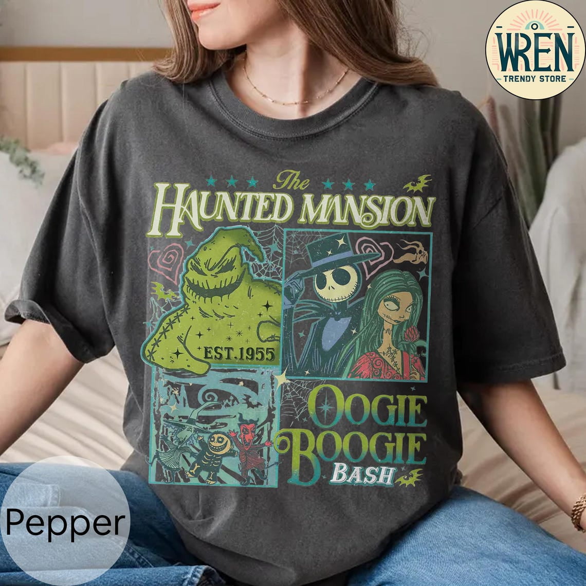 Retro Oogie Boogie Haunted Mansion Shirt, Oogie Boogie Bash, Boogie Man ...