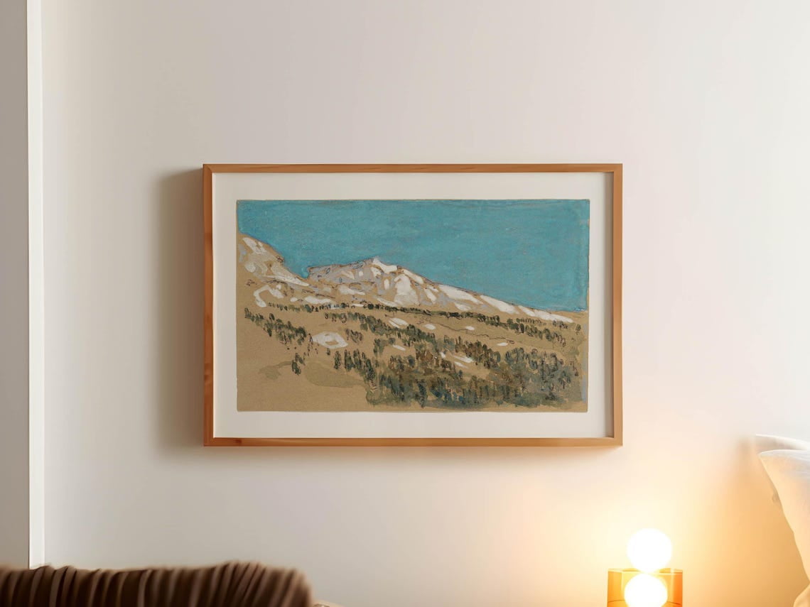 Retro Oregon Print Vintage Oregon Art Gift For Traveler Mount Hood ...