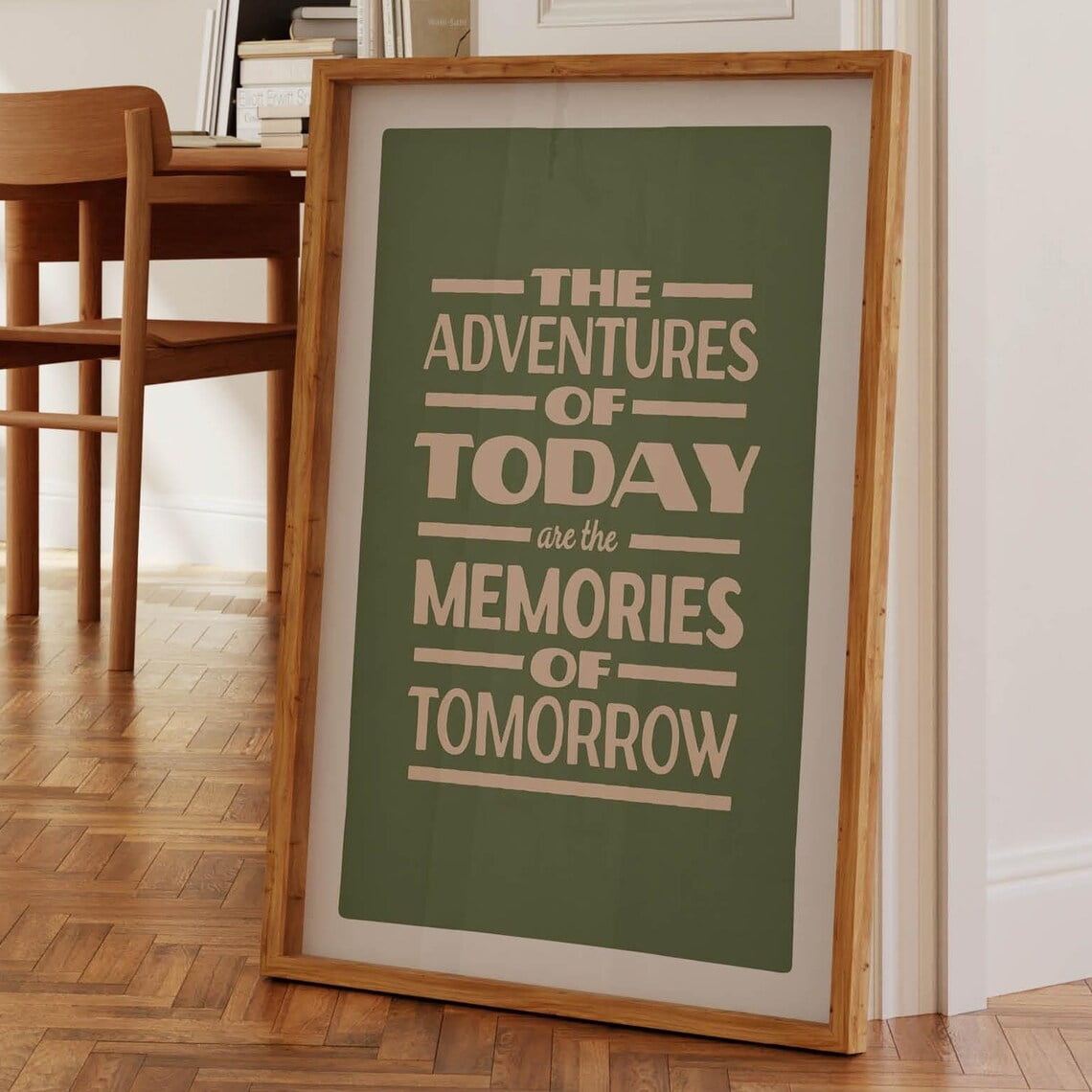 Retro Outdoor Adventure Print Camping Wall Art Gift For Friend Nature ...