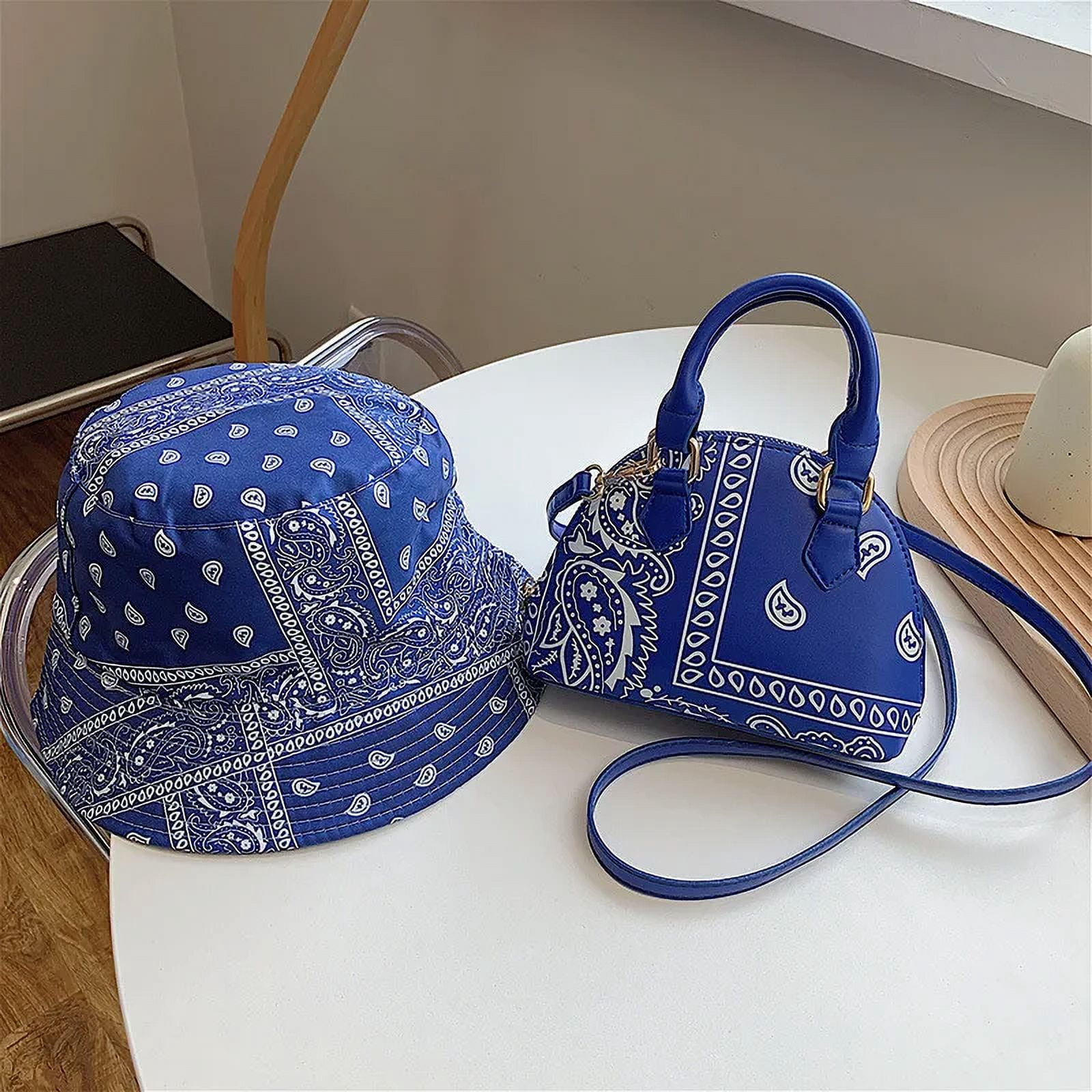 Retro PU Leather Women's Shell Bag Summer Cashew Flower Ladies Shoulder ...