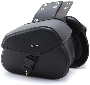 Retro Pannier Rack Bag for Bicycle Motorcycle Scooter E-bike PU Leather ...
