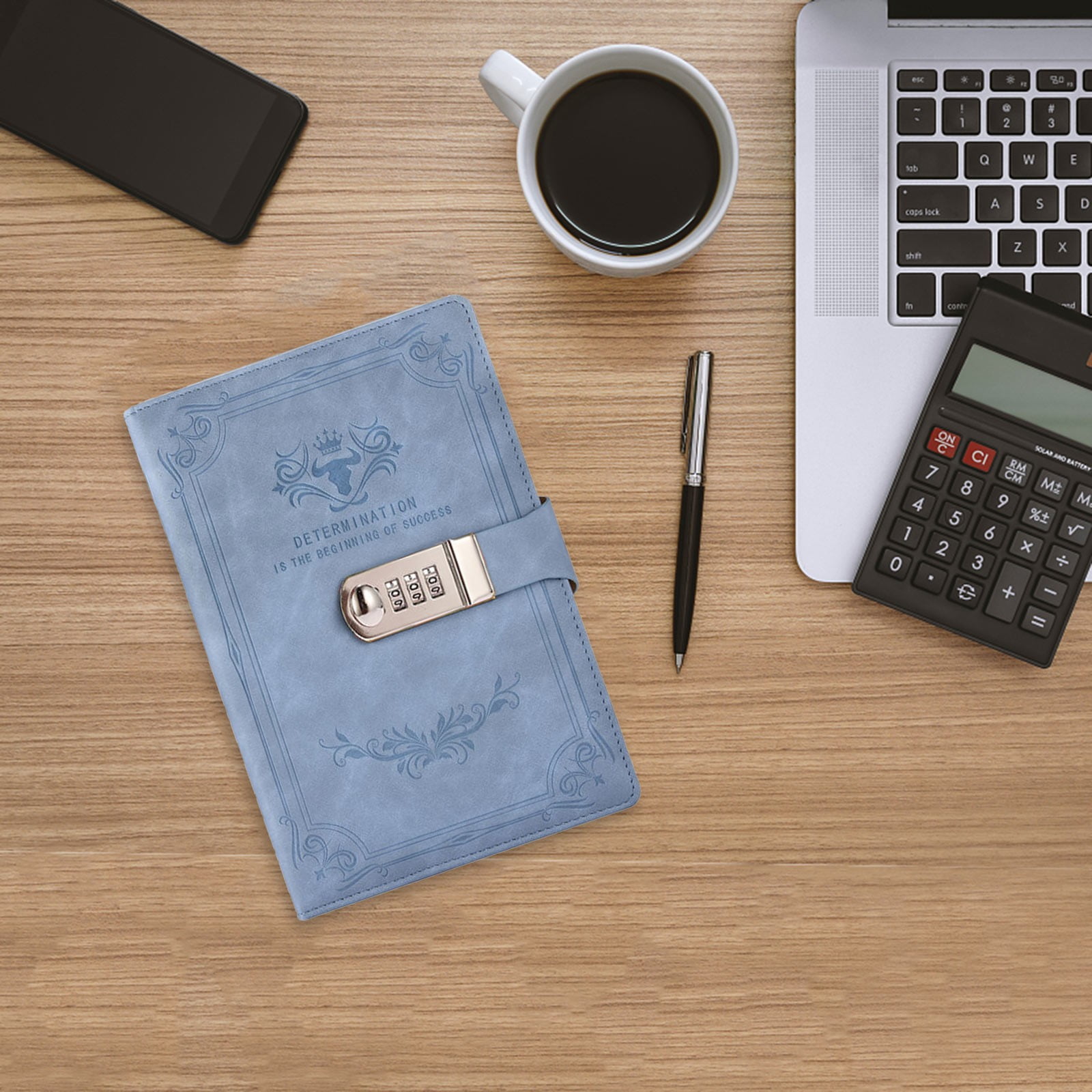 Retro Password Pad With Lock Diary C, Password Lock Notebook, Home and ...