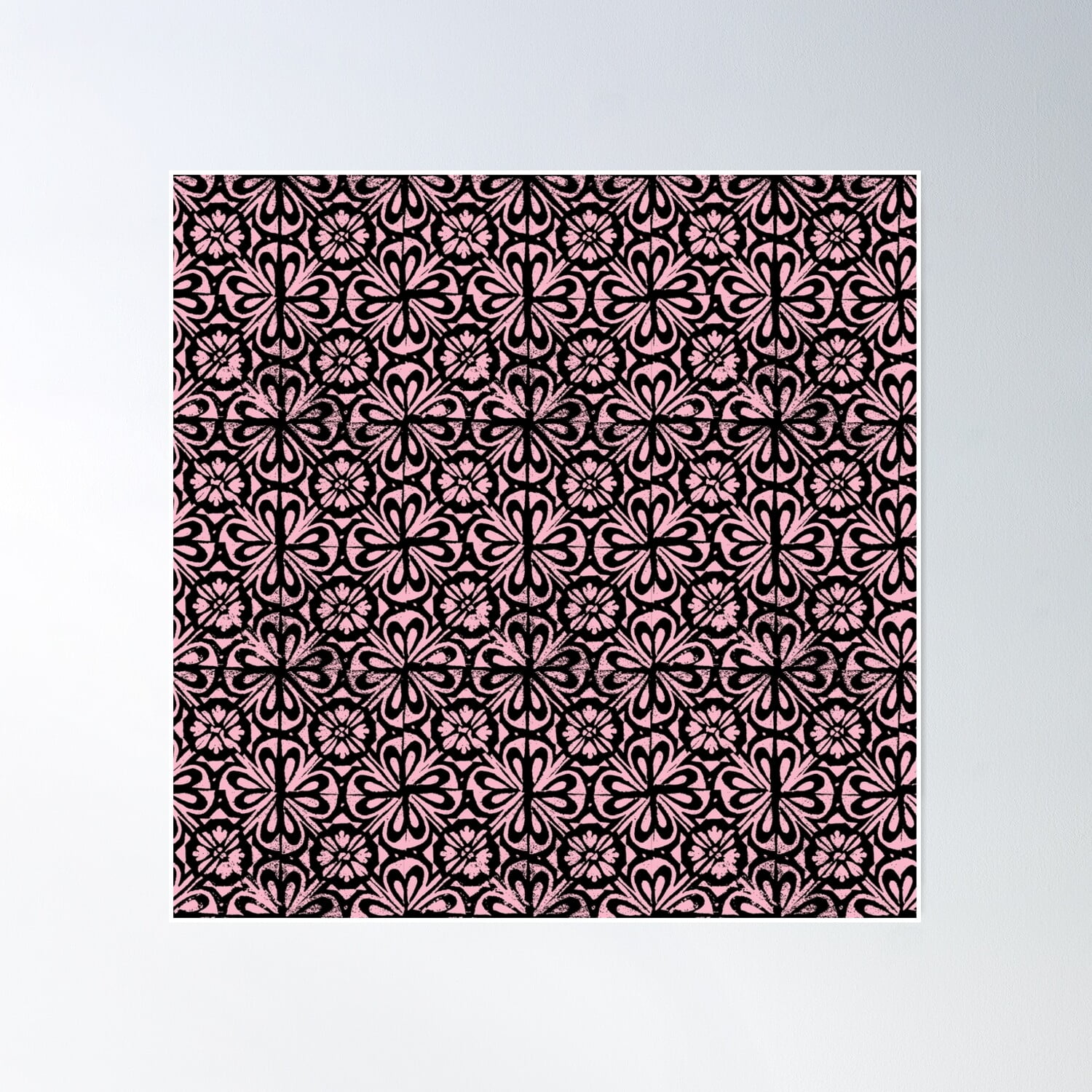 Retro Pattern - Pink Retro Design - 90S Pattern - Pink Aesthetic - Pink ...