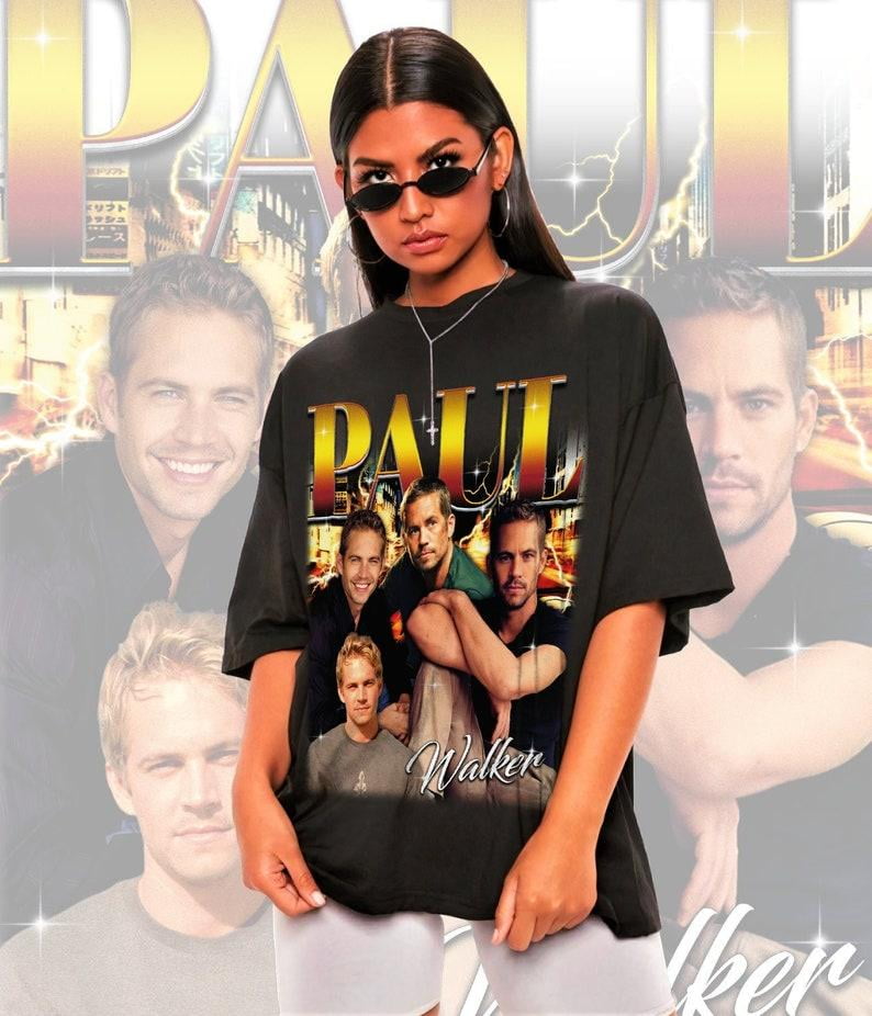 Retro Paul Walker Shirt -Paul Walker Tshirt,Paul Walker T-shirt ...