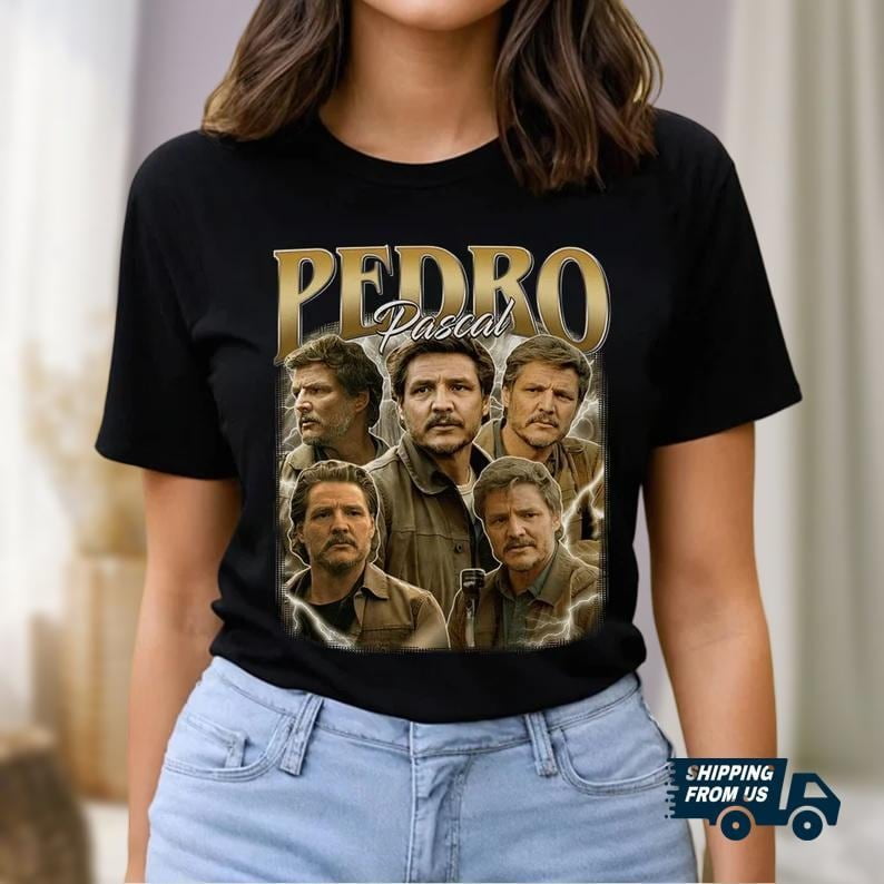 Retro Pedro Pascal Shirt, Funny Pedro Pascal T-Shirt, Pedro Pascal ...