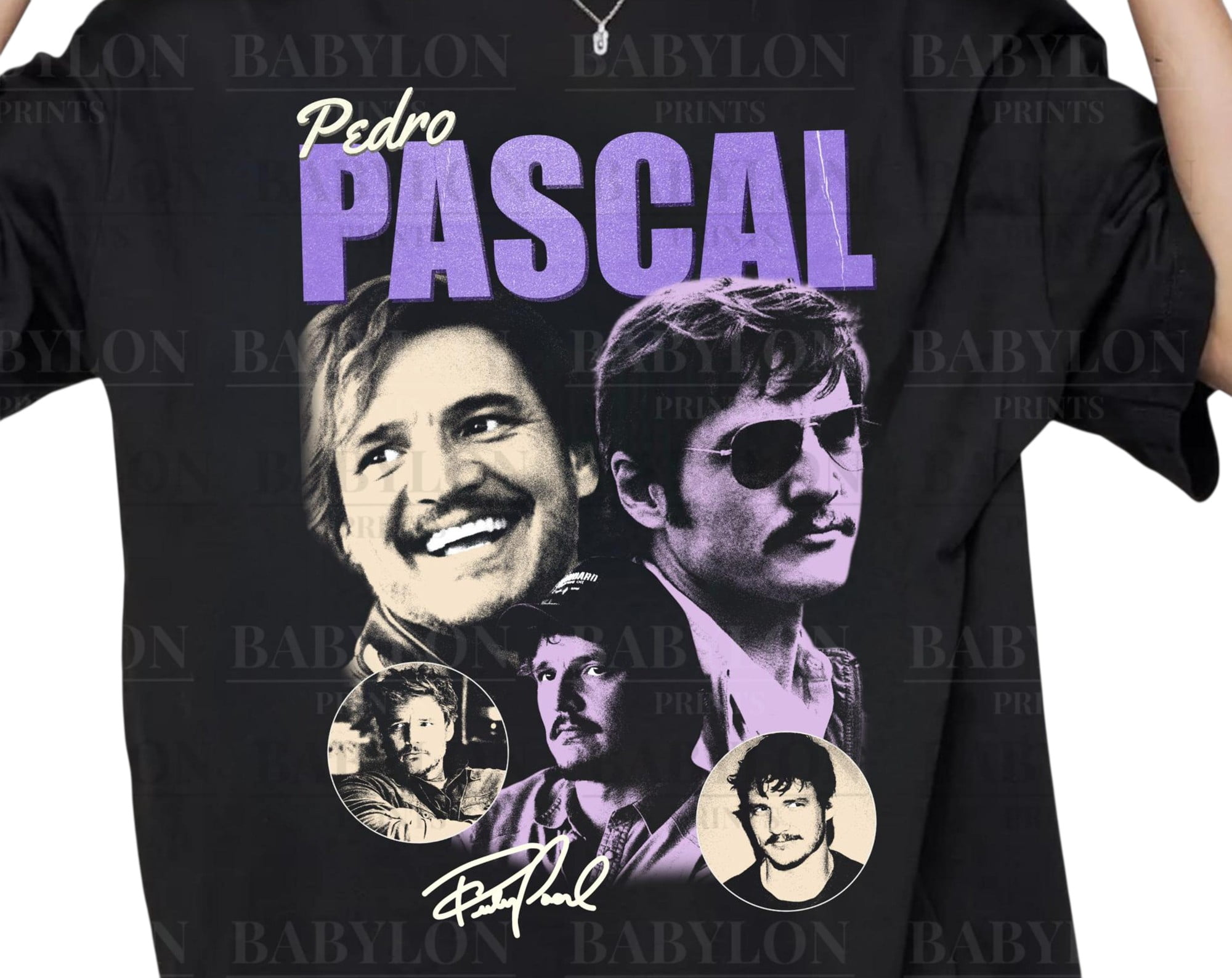 Retro Pedro Pascal Shirt Vintage Pedro Pascal Fan T-Shirt Pedro Pascal ...