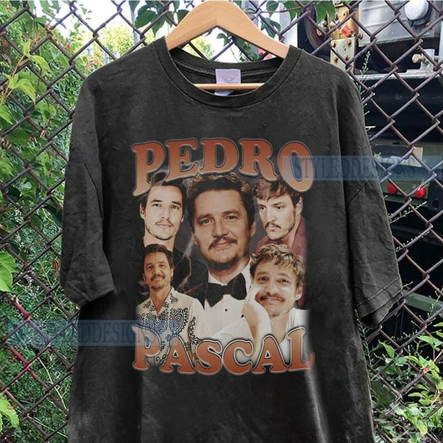 Retro Pedro Pascal Shirt-pedro pascal crewneck, pedro pascal 90s shirt ...