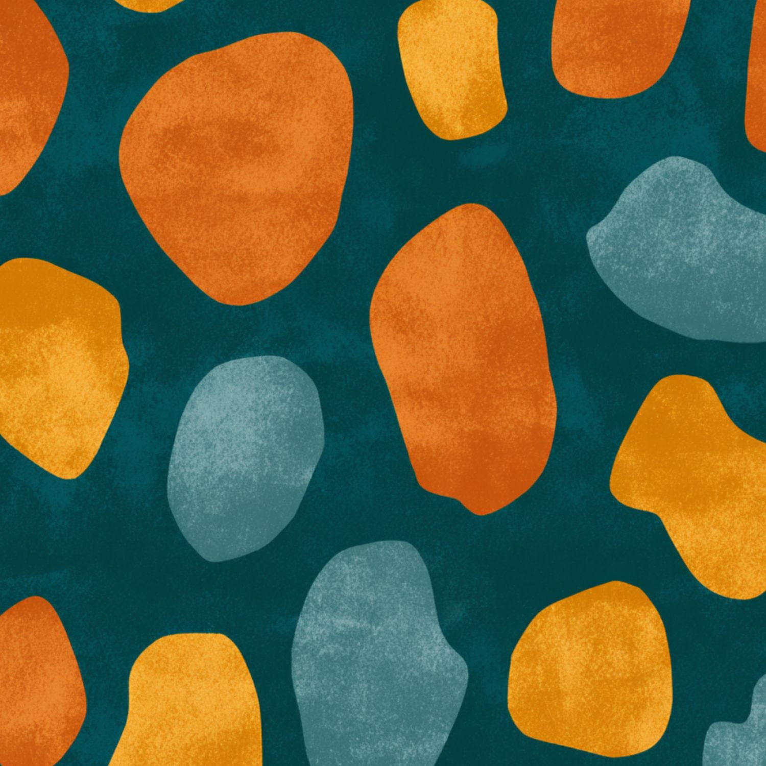 Retro Peel and Stick Wallpaper Playful Abstract Leopard Design Dynamic ...