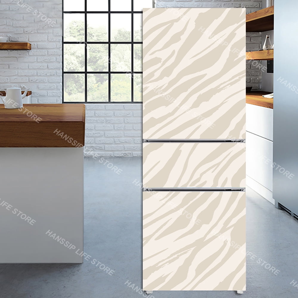 Retro Ph Booth Fridge Door Sticker Waterproof Kitchen rative Wallpaper ...