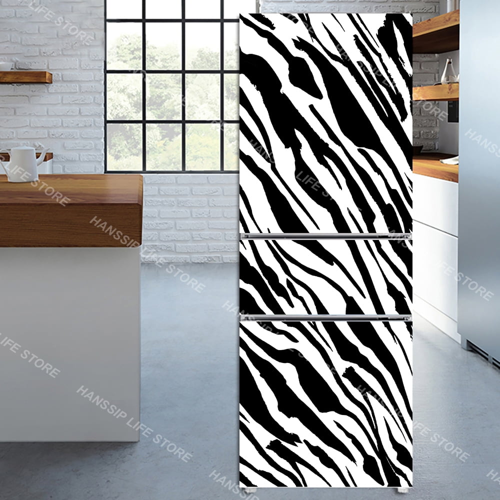 Retro Ph Booth Fridge Door Sticker Waterproof Kitchen rative Wallpaper ...