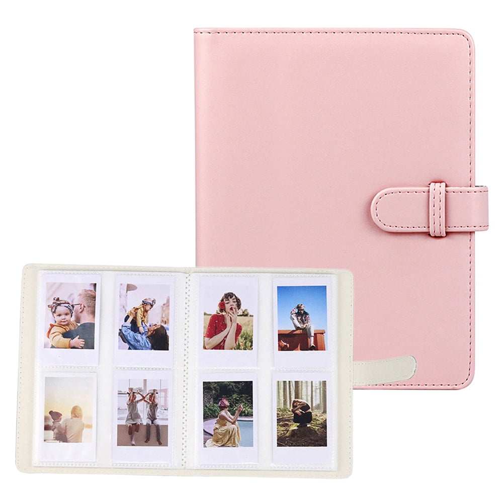 Retro Photo Album 128 Photos Pocket Album PU Cover Picture Album Photo ...