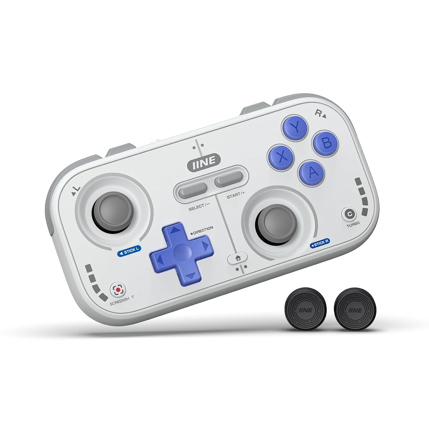 Retro Pocket Wireless Game Controller – Compact Gamepad with Hall ...