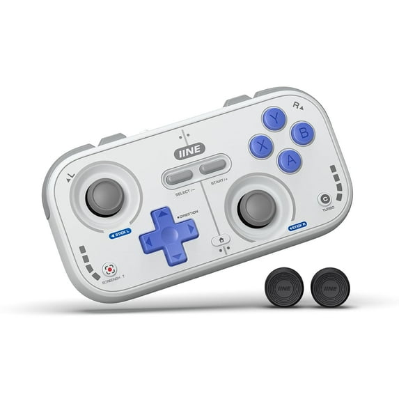 Retro Pocket Wireless Game Controller – Compact Gamepad with Hall ...