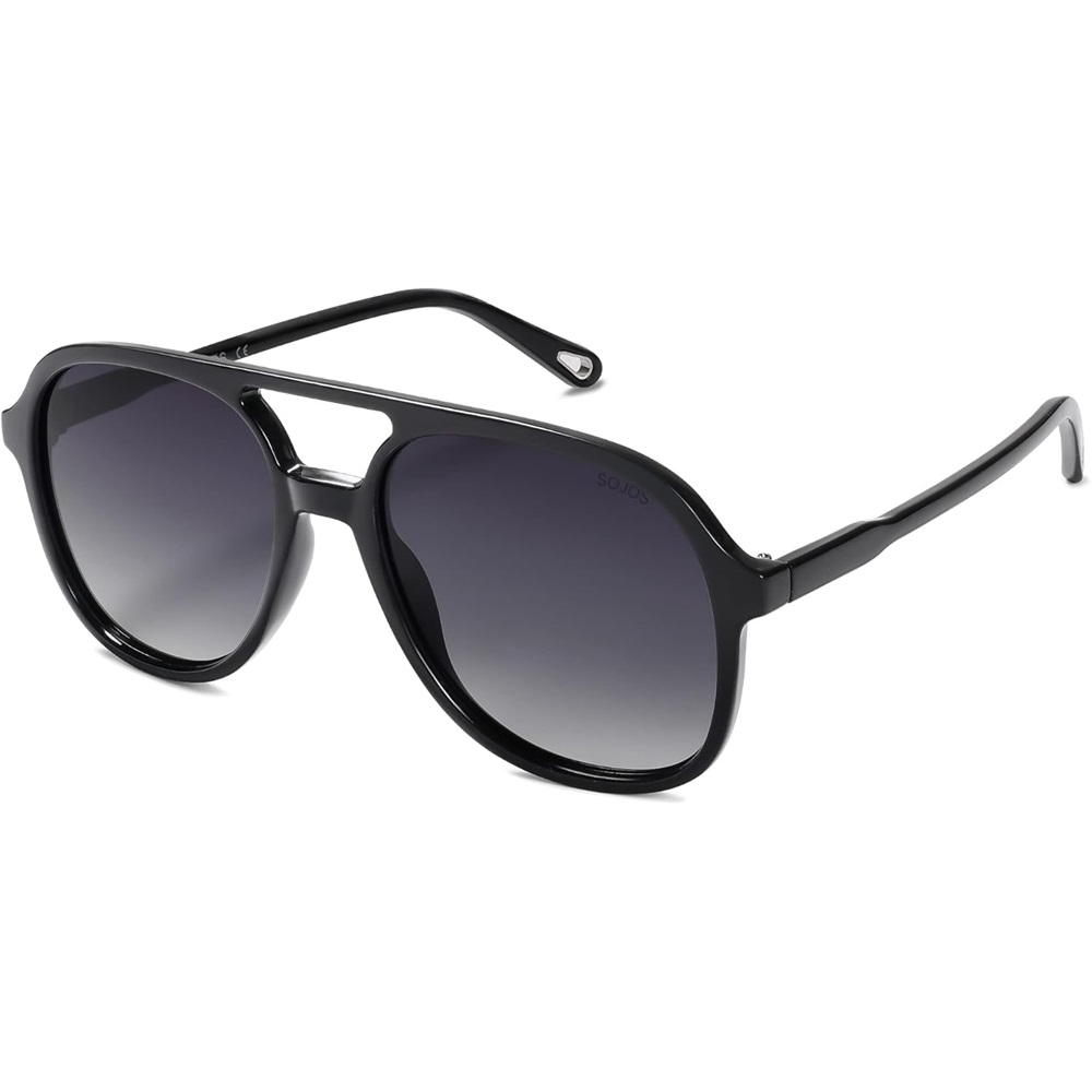 Retro Polarized Aviator Sunglasses Womens Mens Classic 70s Vintage ...