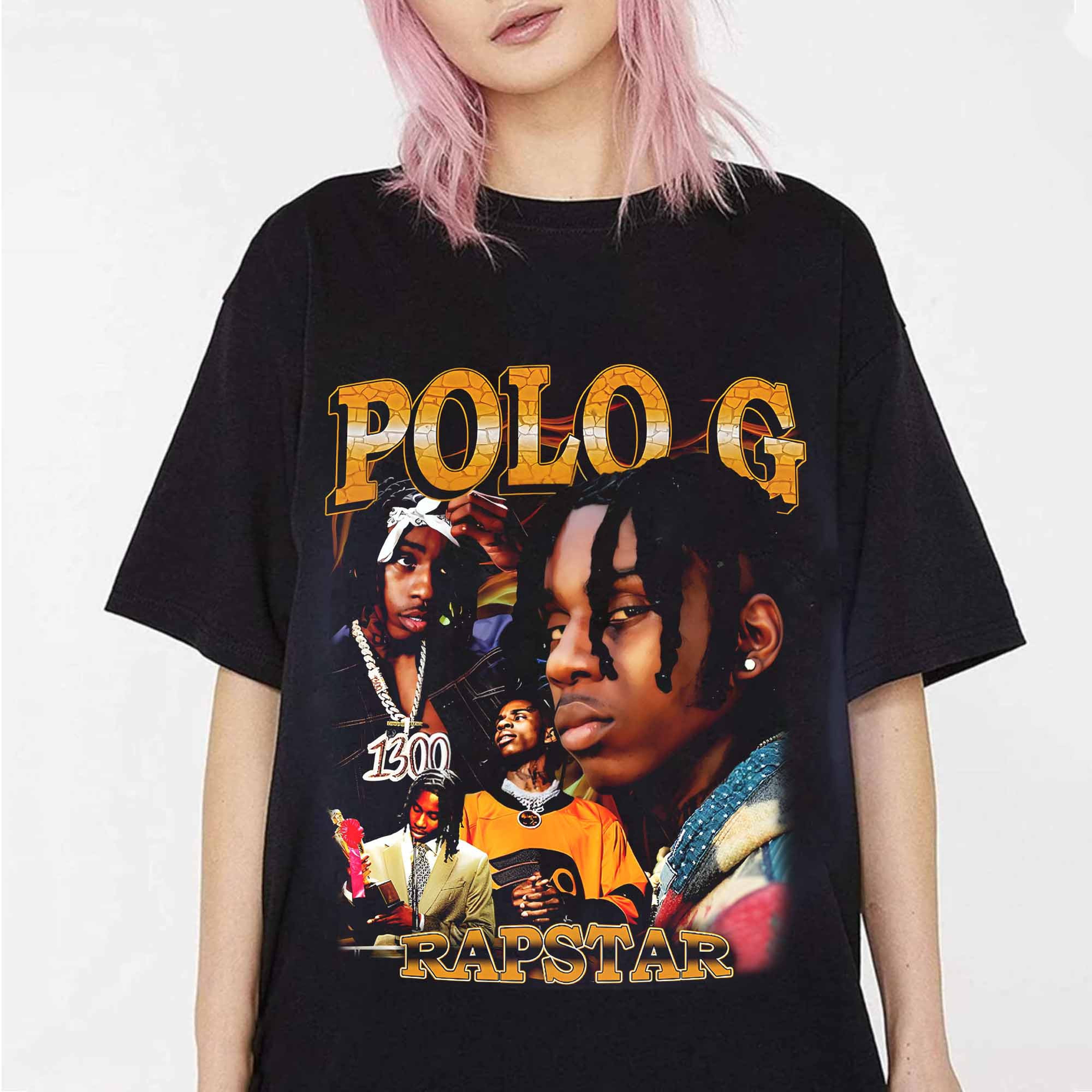 Retro Polo G Rapper Png, Polo G Rapper Fan Png, Vintage 90s Polo G ...