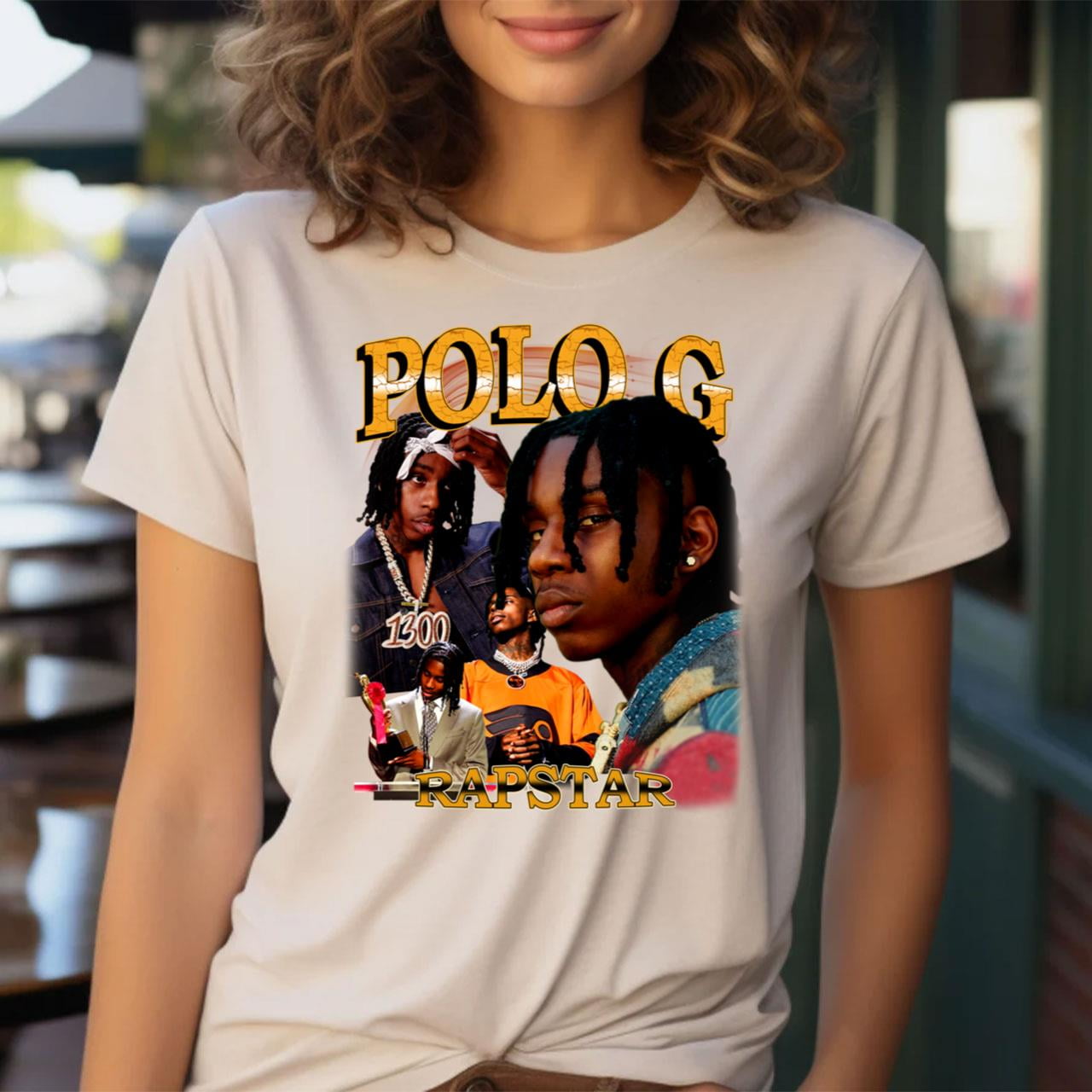 Retro Polo G Rapper Png, Vintage 90s Polo G Rapper Png, Fan Polo G ...
