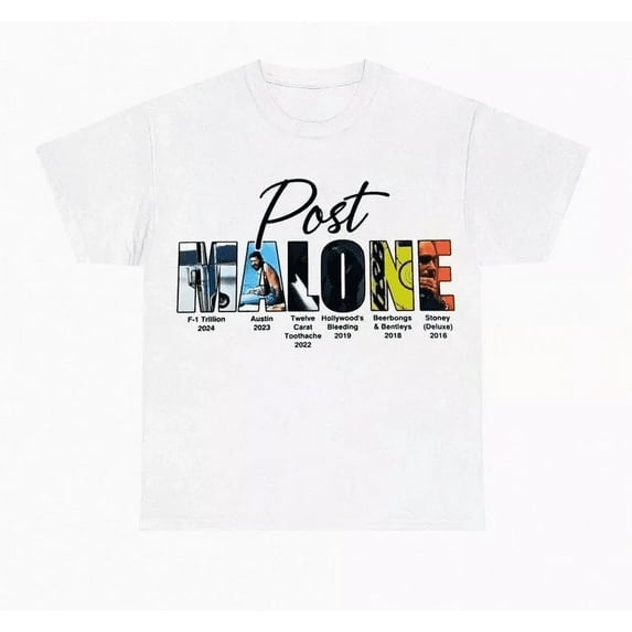 Retro Post Malone Vintage 90s style For Fans Men Women - Walmart.com