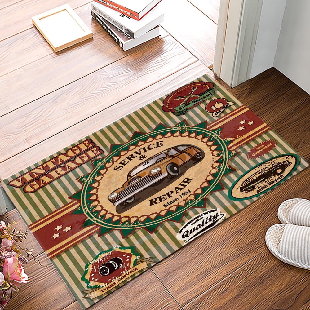 Retro Poster Bathroom Accessories Set Dirt Debris Mud Trapper Boot ...