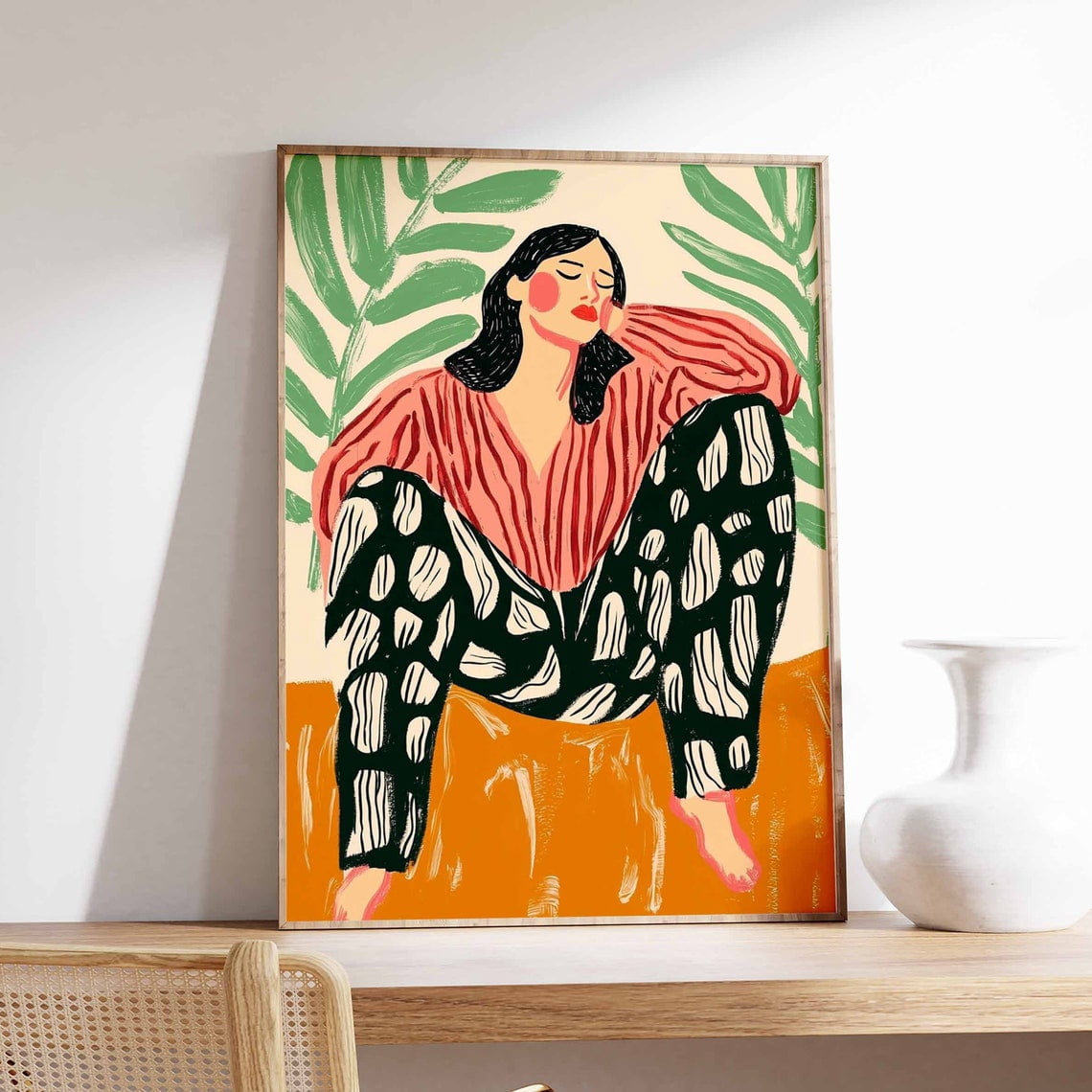 Retro Poster, Woman Print, 70'S Poster, Vintage Poster, Psychedelic Art ...