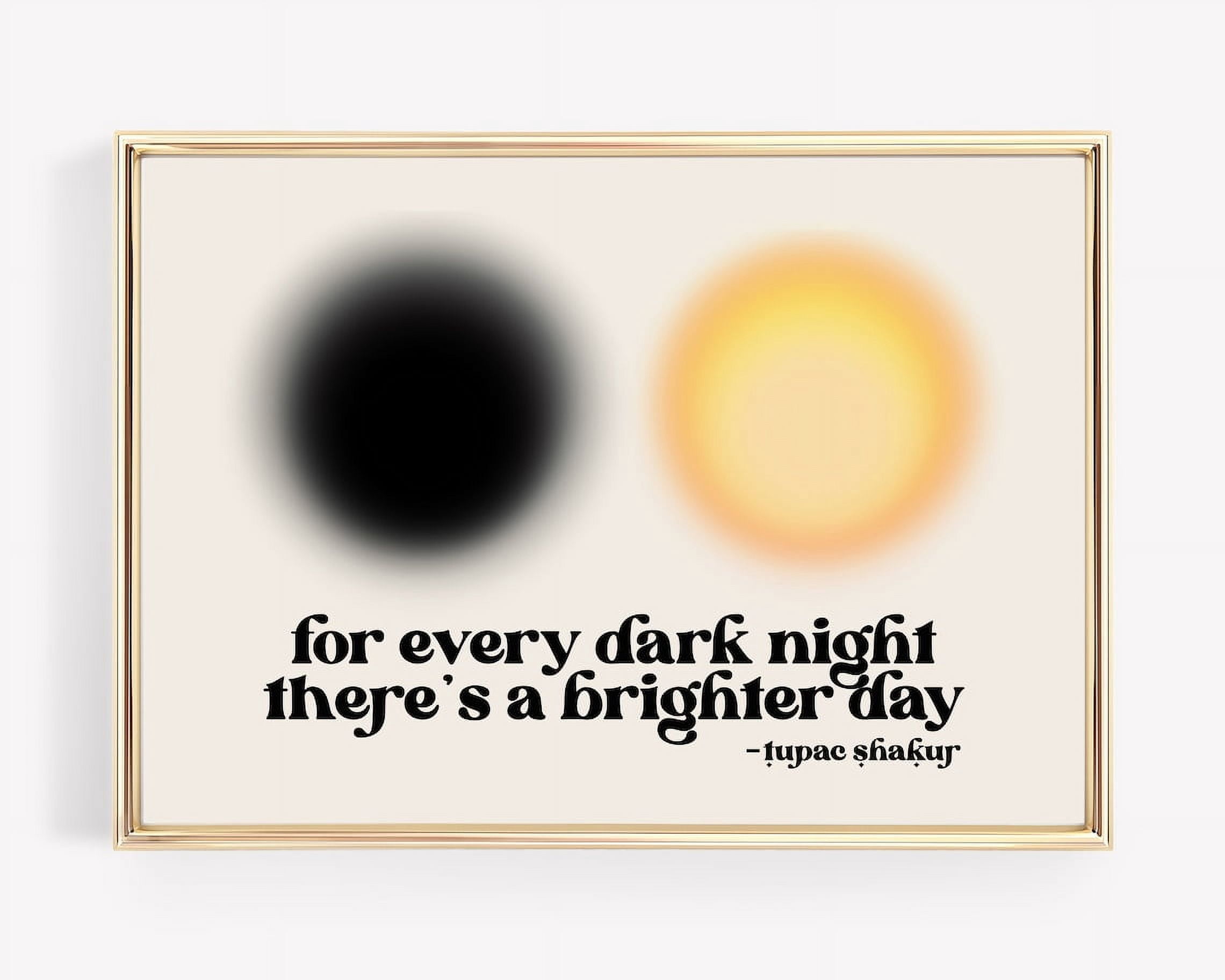 Retro Print Affirmation Wall Art Trendy Prints 70S Wall Art Gradient ...