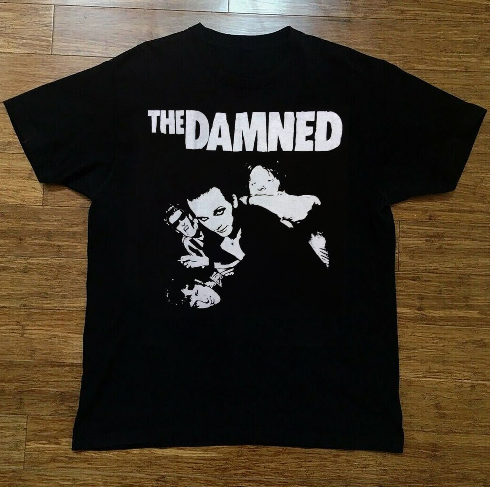 Retro Punk Era-Inspired Shirt – Dark Music Graphic Tee for Underground ...