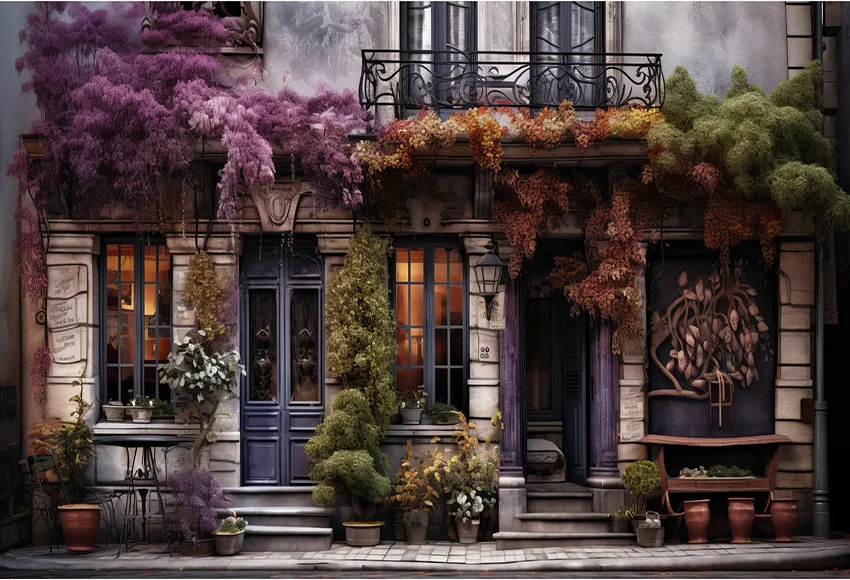 Retro Purple Lavender Window Adult Birthday Wedding Maternity Portrait ...