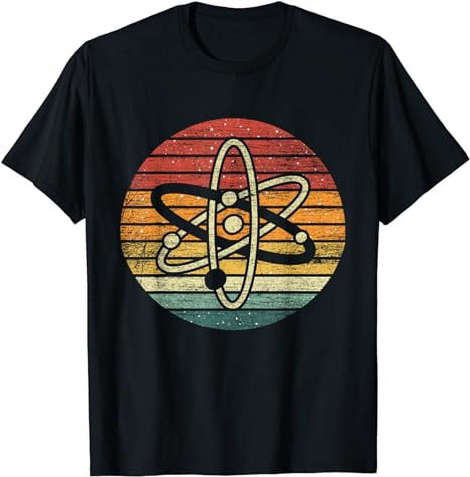 Retro Quantum Mechanics Atom Physics T-Shirt - Walmart.com