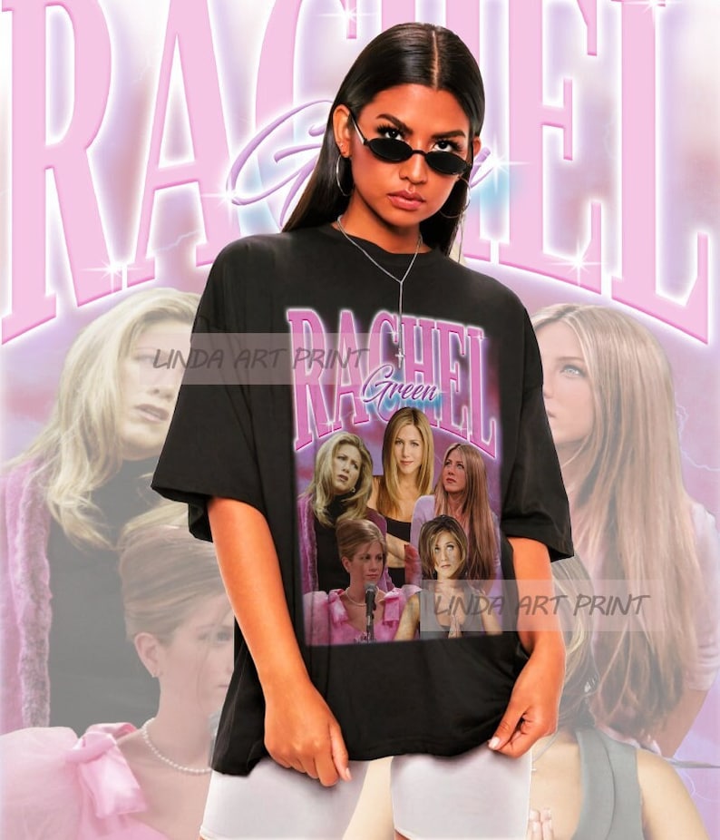 Retro Rachel Green Shirt - Rachel Green T shirt,Jennifer Aniston Tshirt ...