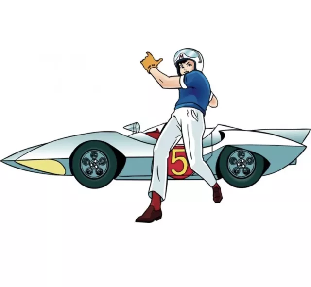 Retro Racing Anime-Inspired Sticker Baseball Sticker, Football Sticker ...