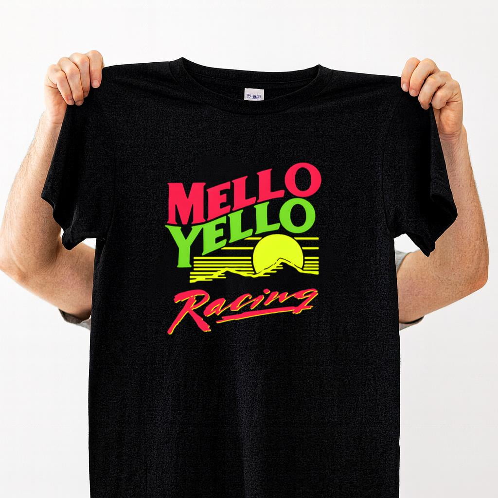 Retro Racing Mello Yello Tribute Funny Speed Fan Graphic Unisex T-Shirt ...
