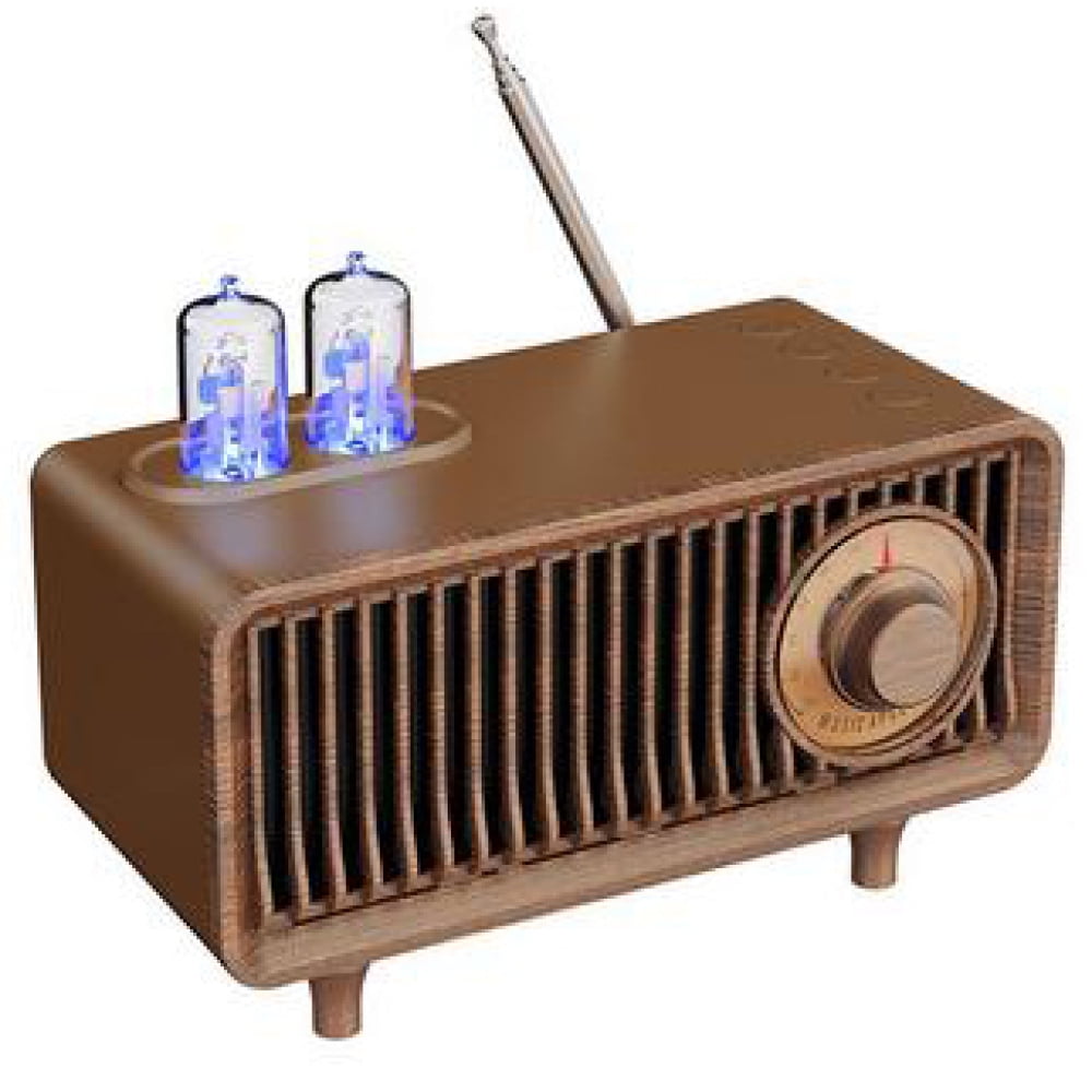 Retro Radio with Bluetooth, FM AM SW Kitchen Radio Retro Battery Radio ...