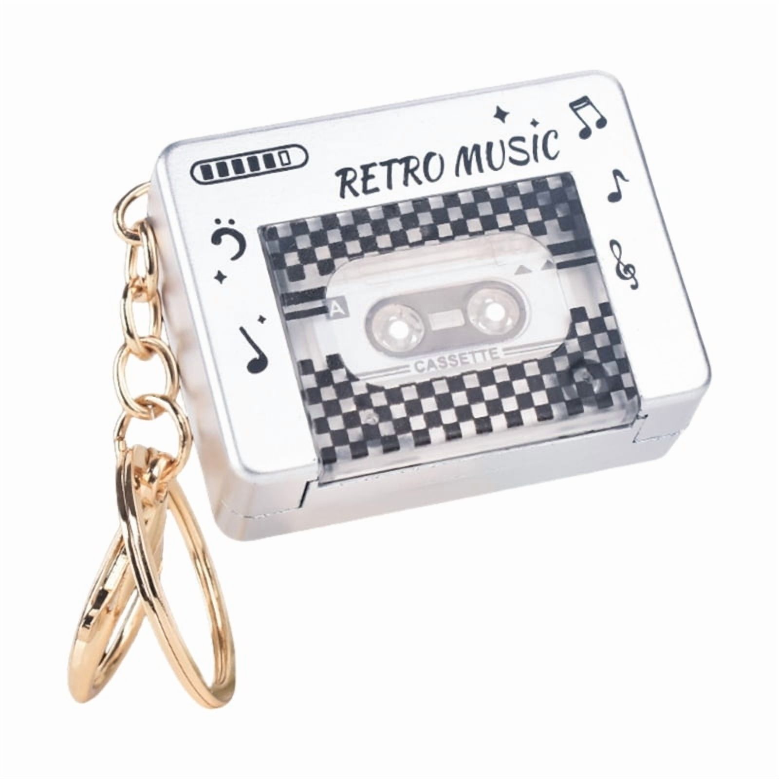 Lovely Vintage Radio Keychain Multifunctional Accessory for Keys or ...