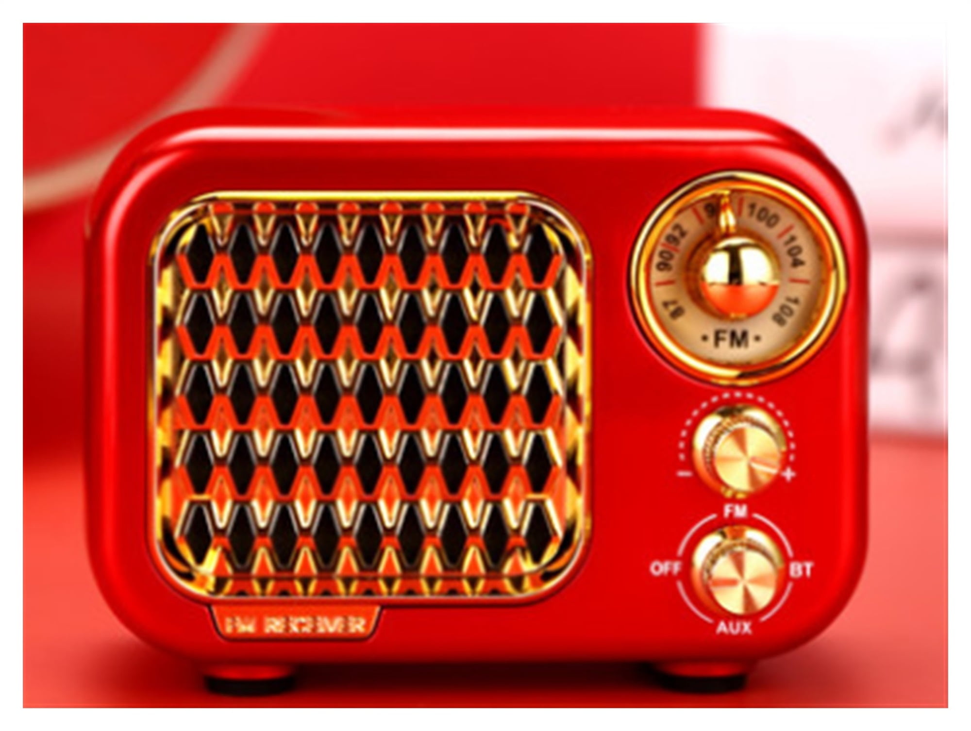 Retro Radio Little Prince Bluetooth Speaker Wireless Mini Portable Mini Speaker Mini Outdoor ...