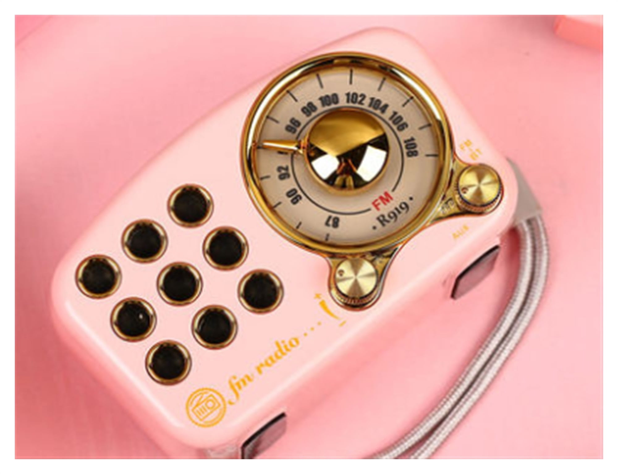 Retro Radio Little Prince Bluetooth Speaker Wireless Mini Portable Mini ...