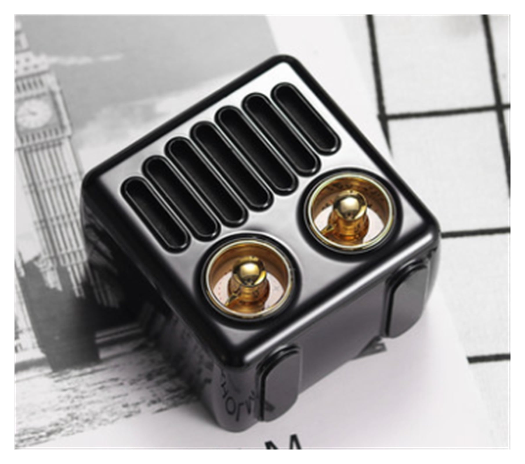 Retro Radio Little Prince Bluetooth Speaker Wireless Mini Portable Mini ...