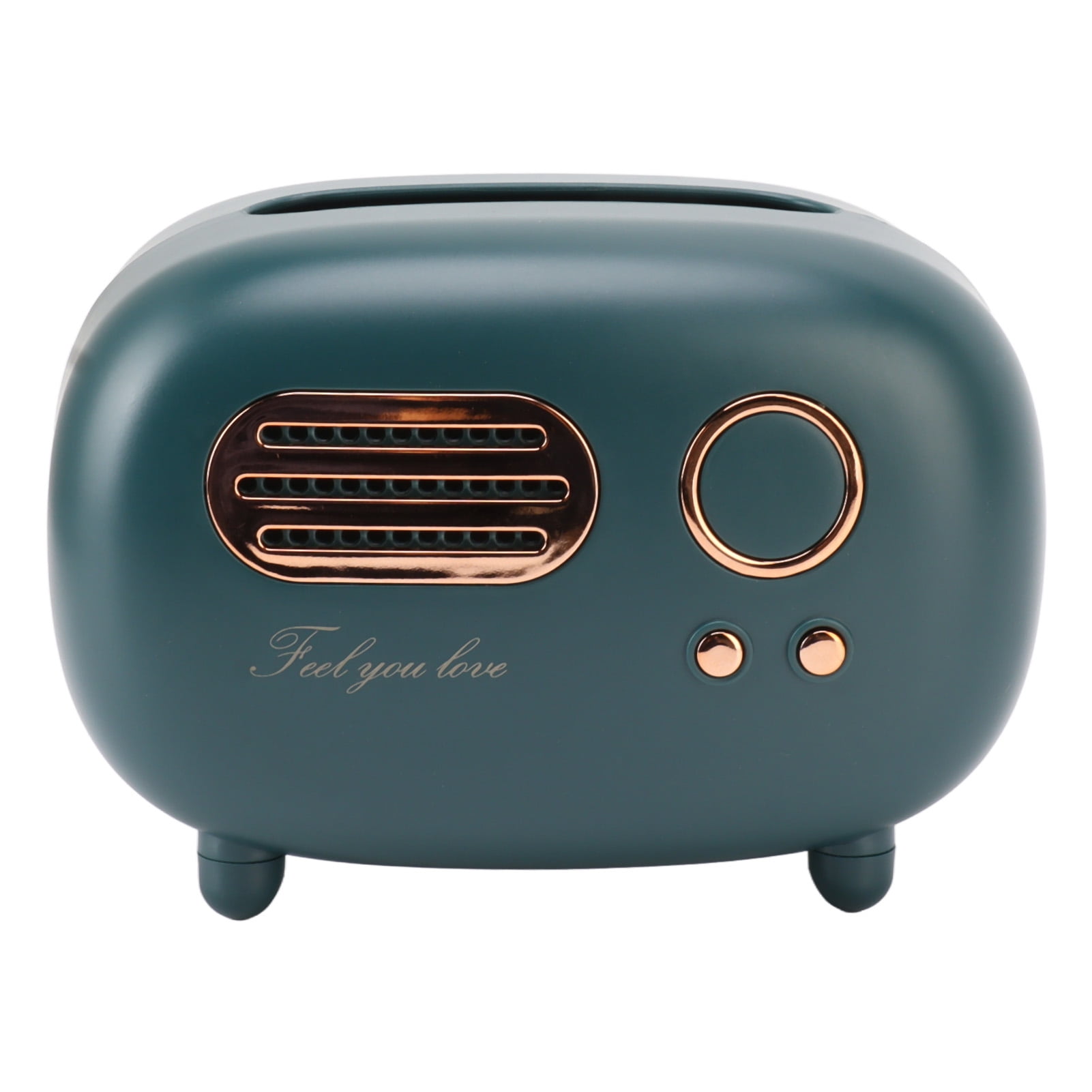 Retro Radio Shape Tissue Cover Box, Creative Vintage Radio Tissue Box ...