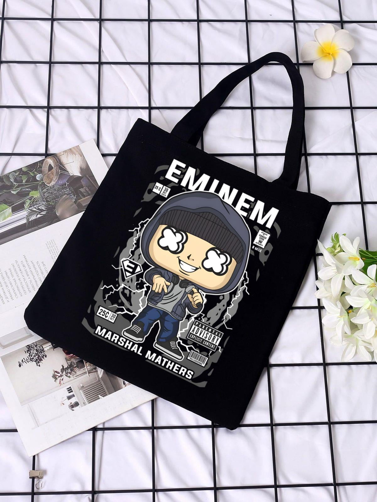 Retro Rapper Cartoon Style Kids Graphic Tote Bag-TH41075 - Walmart.com