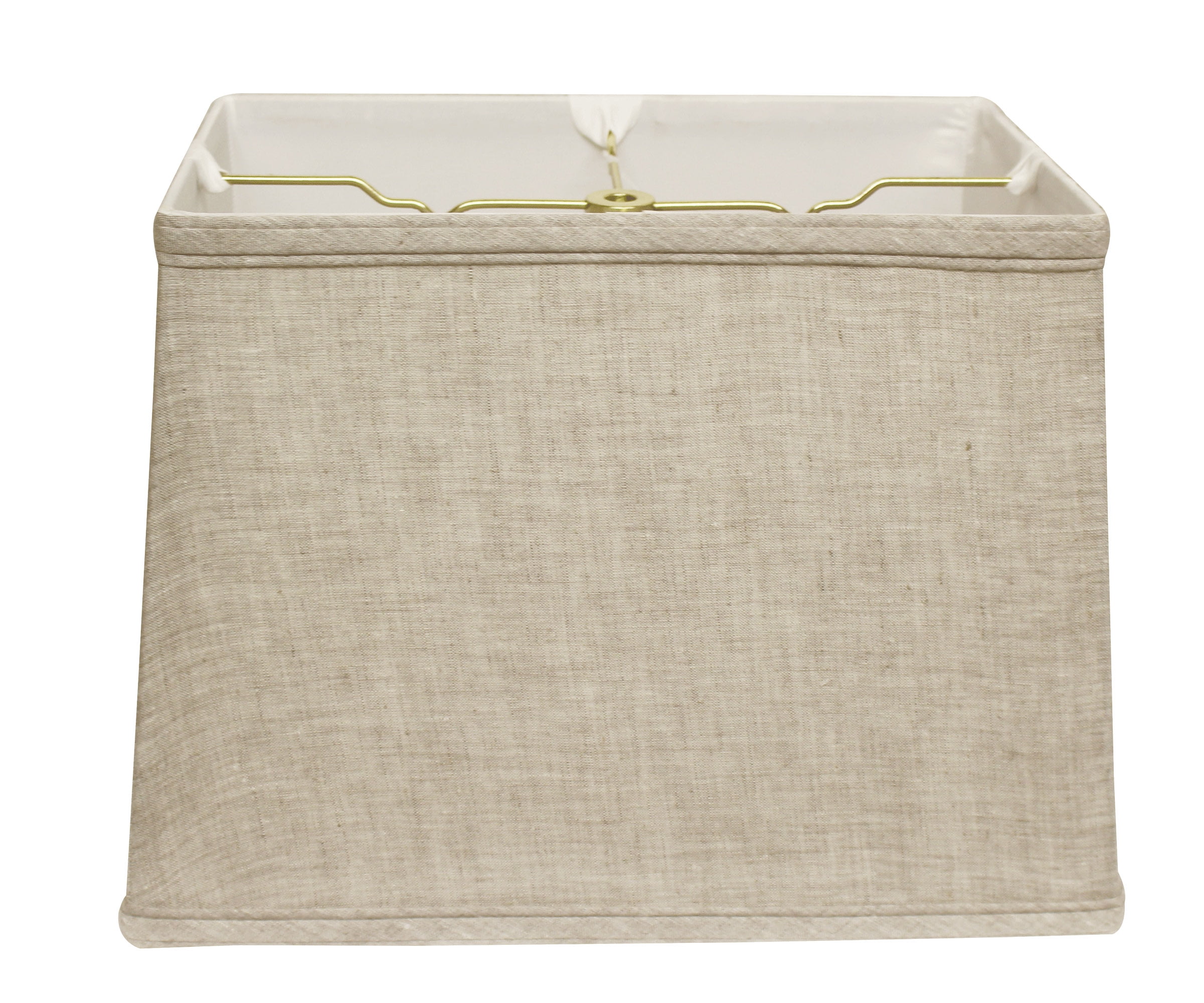 Retro Rectangle Softback Lampshade with Washer Fitter,Oatmeal Color ...