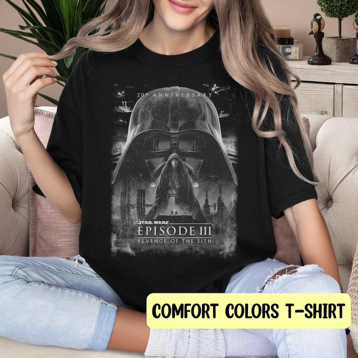 Retro Revenge Of the Sith 20th Starwars Shirt, Episode III Revenge of ...
