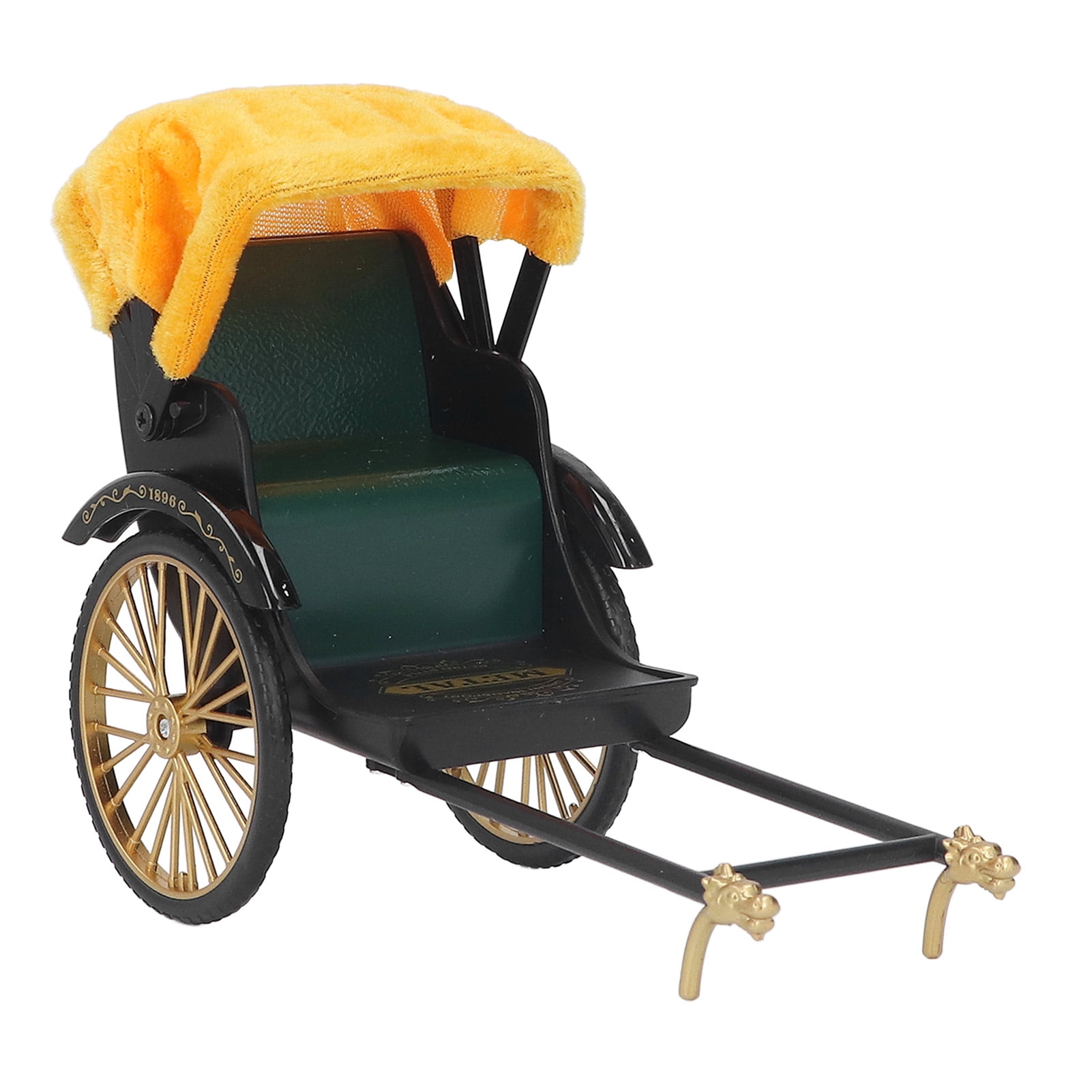 Retro Rickshaw Model Exquisite Details Nostalgic Alloy Simulation ...