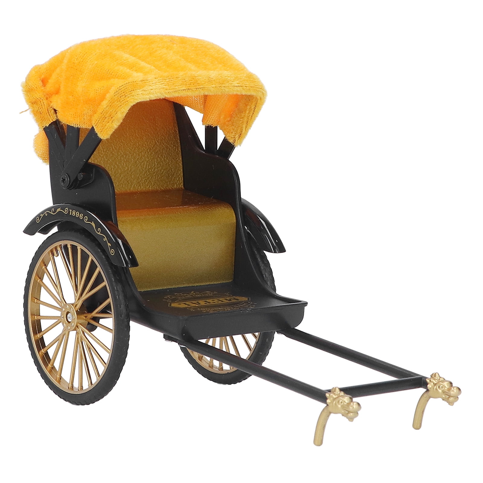 Retro Rickshaw Model Exquisite Details Nostalgic Alloy Simulation ...