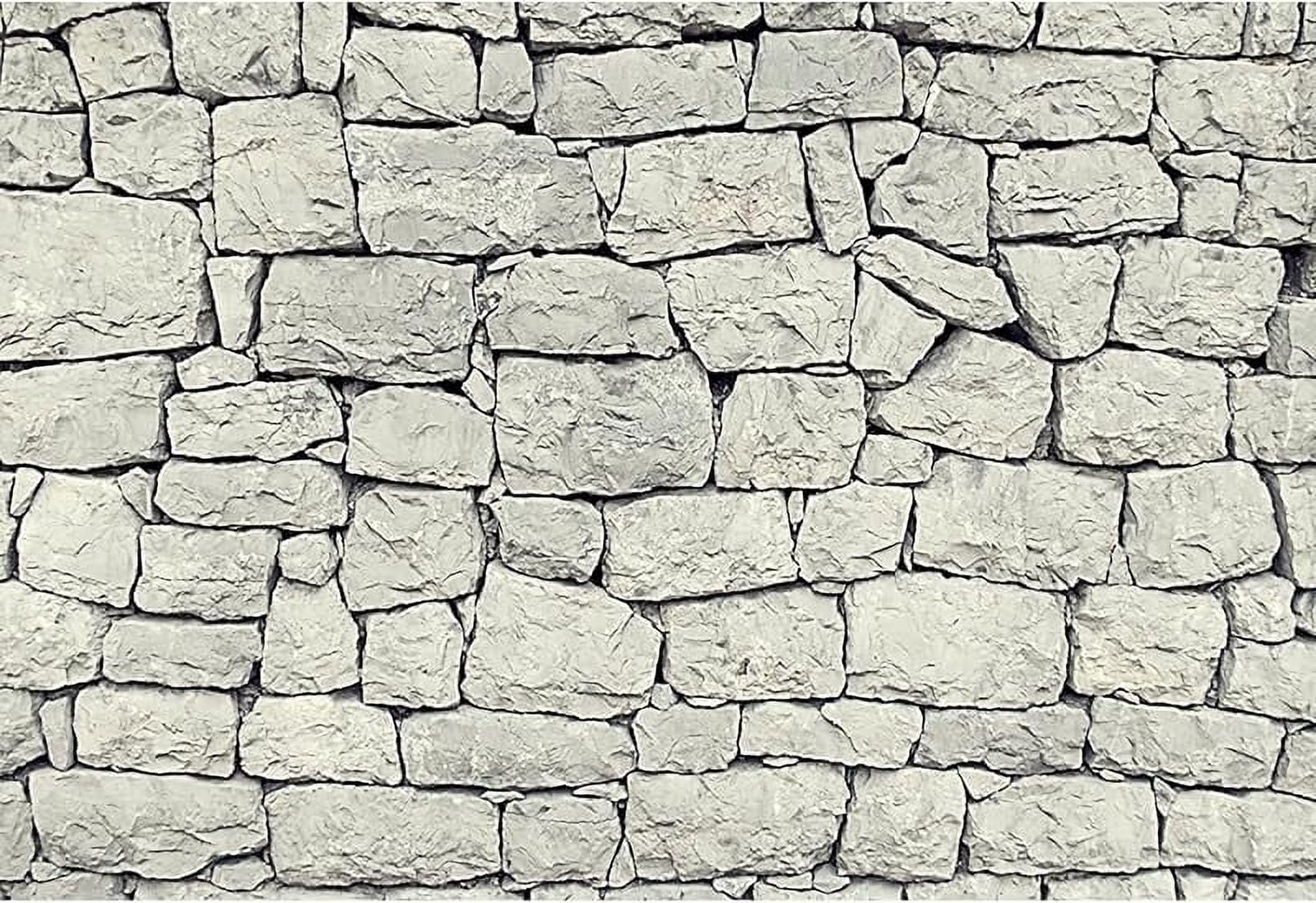 Retro Rock Stone Wall Photography Background European Small Town House ...