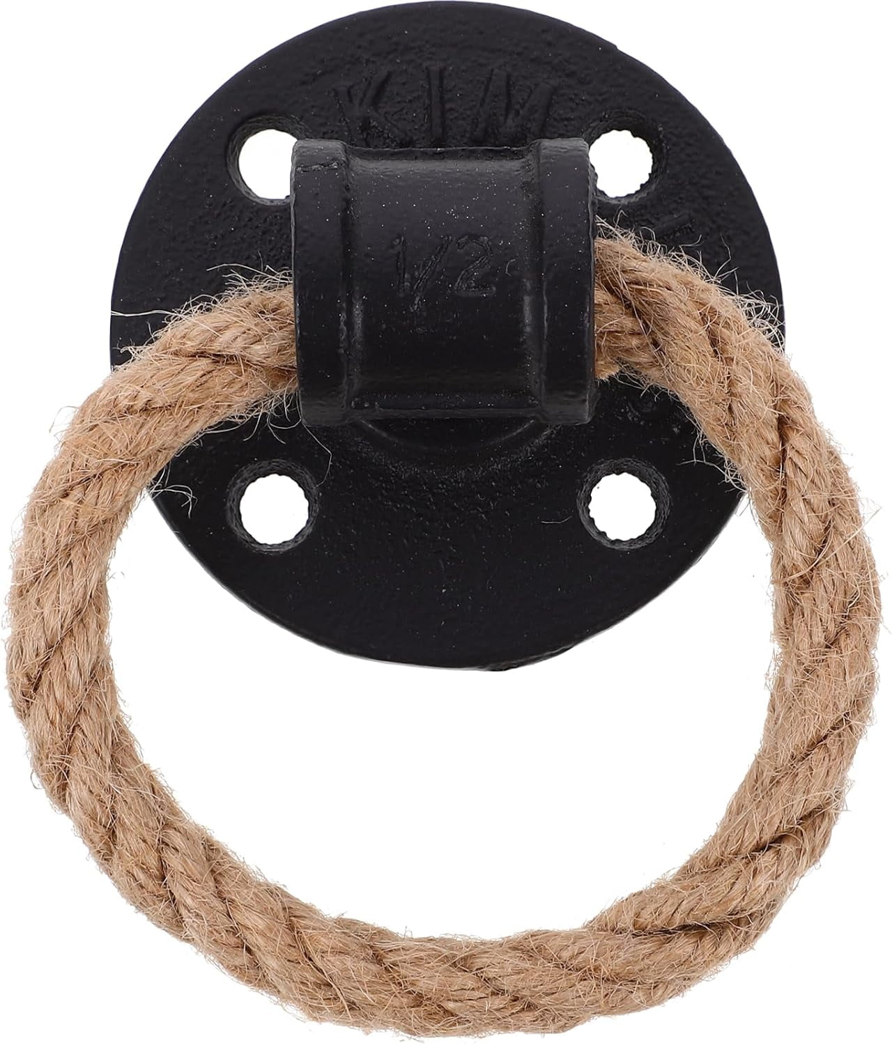 Retro Rope Pull Cabinet Handles Vintage Iron Rope Pull Rustic Ring ...